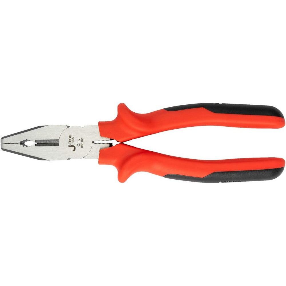 Combination Plier with Hard Cutting Edge and Ergonomic Handle 8 Inch ...